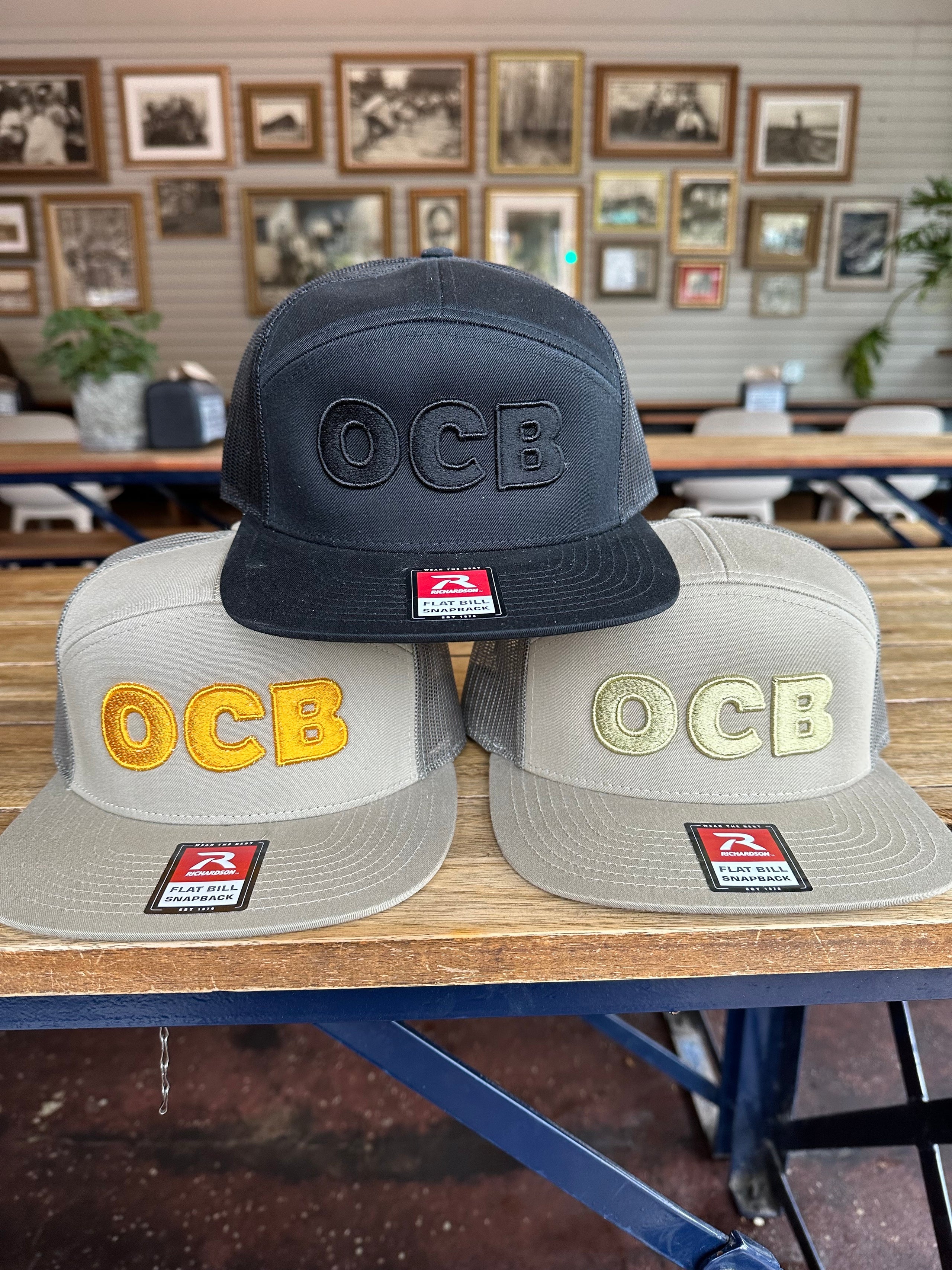 OCB Puff Embroidery Hat | OREGON CITY BREWING CO.